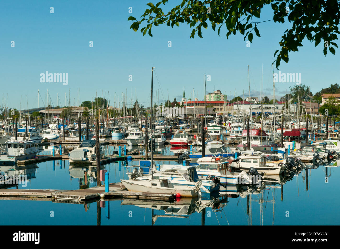 Alaska sitka boats harbor hi-res stock photography and images - Alamy