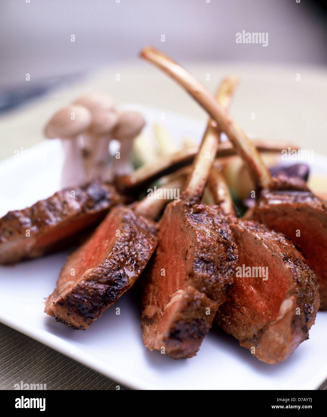 Rack of Lamb Stock Photo - Alamy