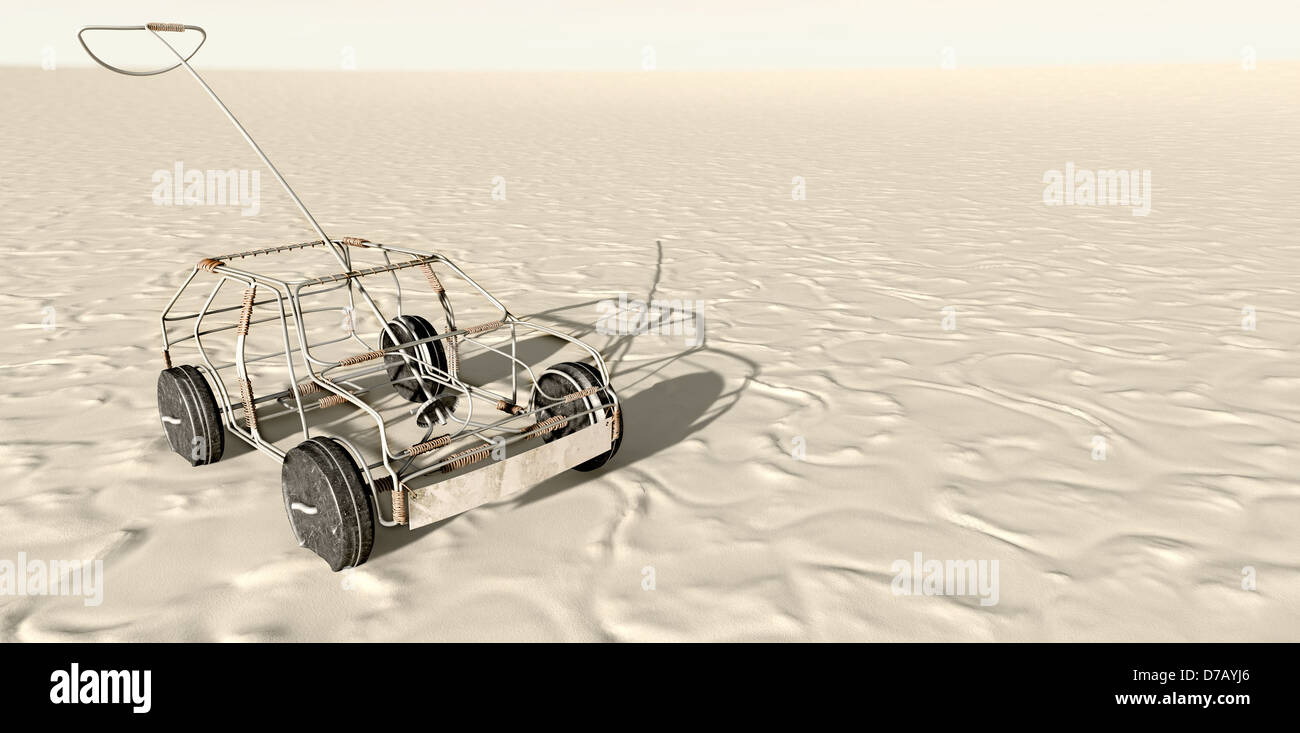 A traditional south african handmade wire toy car made out of metal and ...