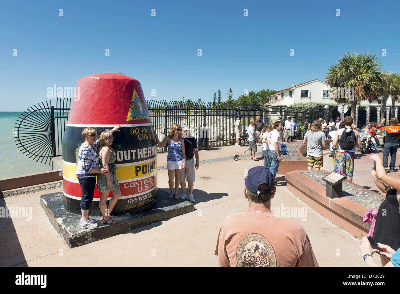 Southernmost Point, Key West, Florida, USA Stock Photo - Alamy