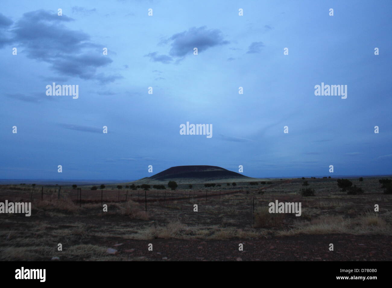 The Roden Crater, a volcanic cone from an extinct volcano, is pictured ...