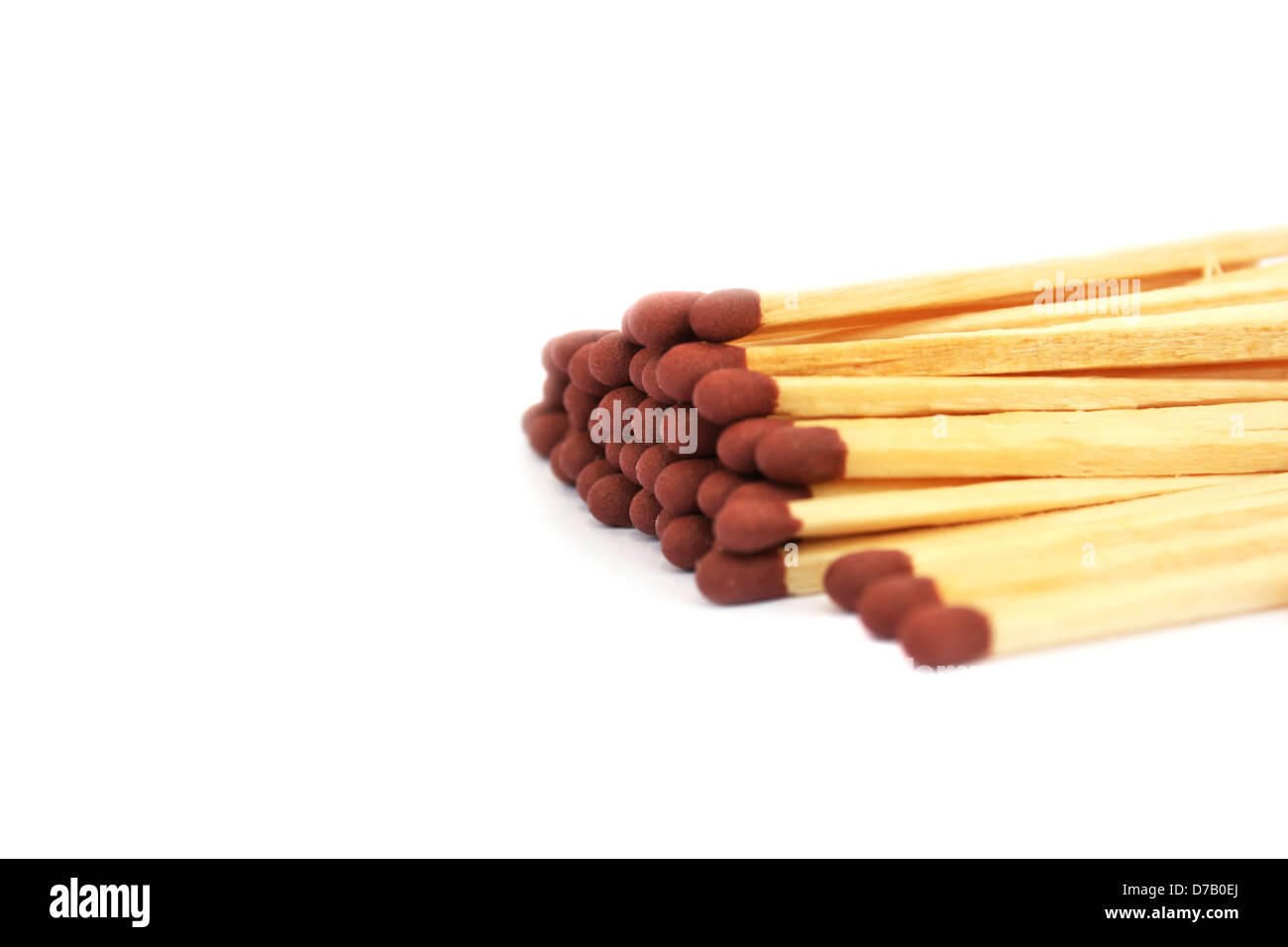 Matches isolated on white background Stock Photo - Alamy