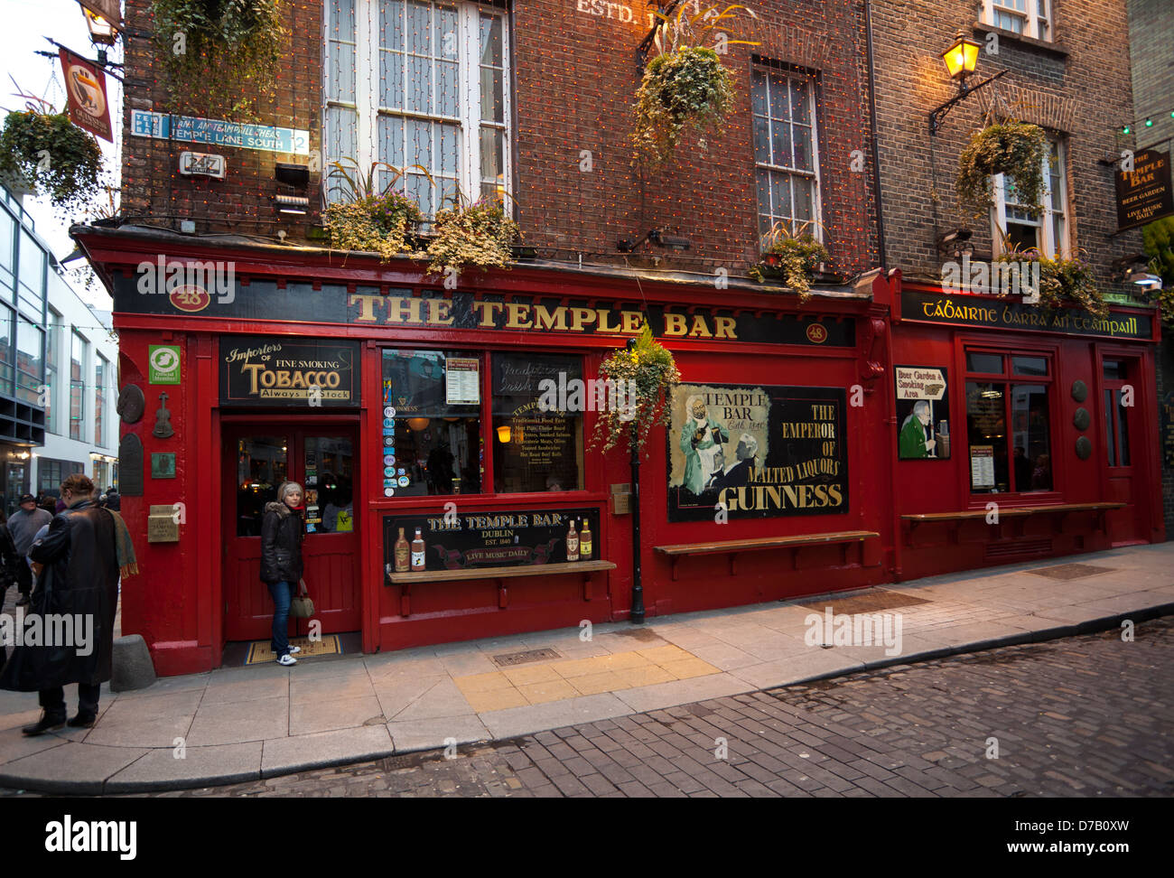 The Temple Bar in Dublin Stock Photo - Alamy