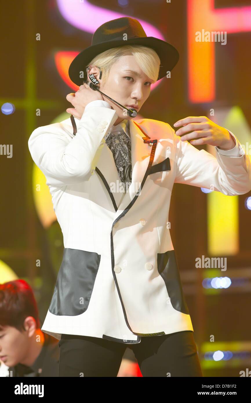 SHINee attended MBC Music Show Champion in Seoul, South Korea on ...