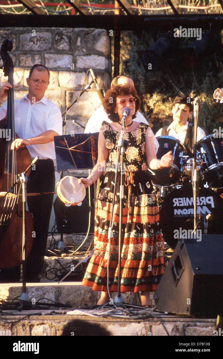 Singer and Band Stock Photo - Alamy