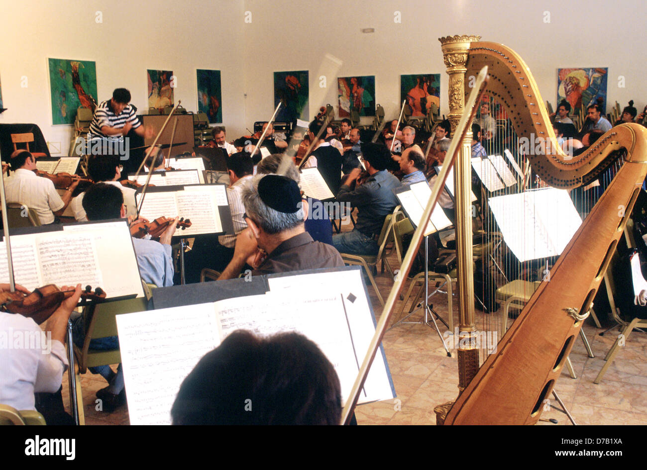 israel philharmonic Orchestra during rehearsal Stock Photo - Alamy