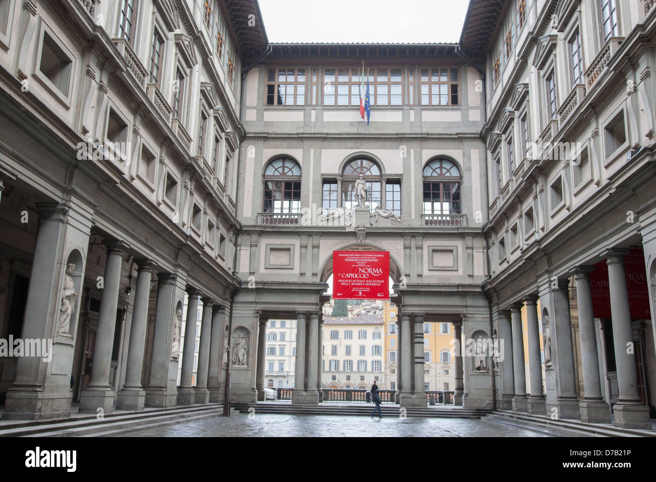 Galleria degli Uffizi Art Museum, Florence, Italy Stock Photo - Alamy