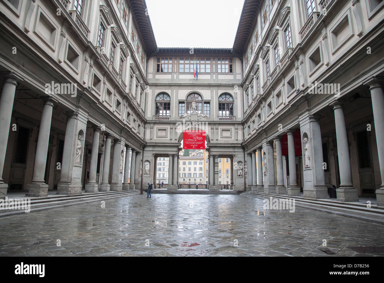 Galleria degli Uffizi Art Museum, Florence, Italy Stock Photo - Alamy