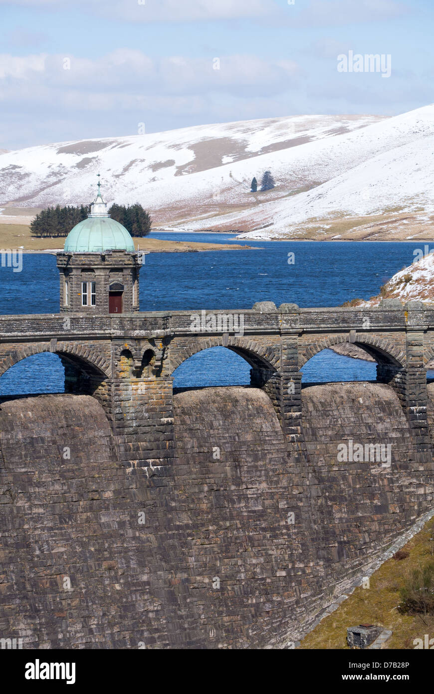 Craig Goch reservoir dam, Elan Valley, Wales UK Stock Photo - Alamy