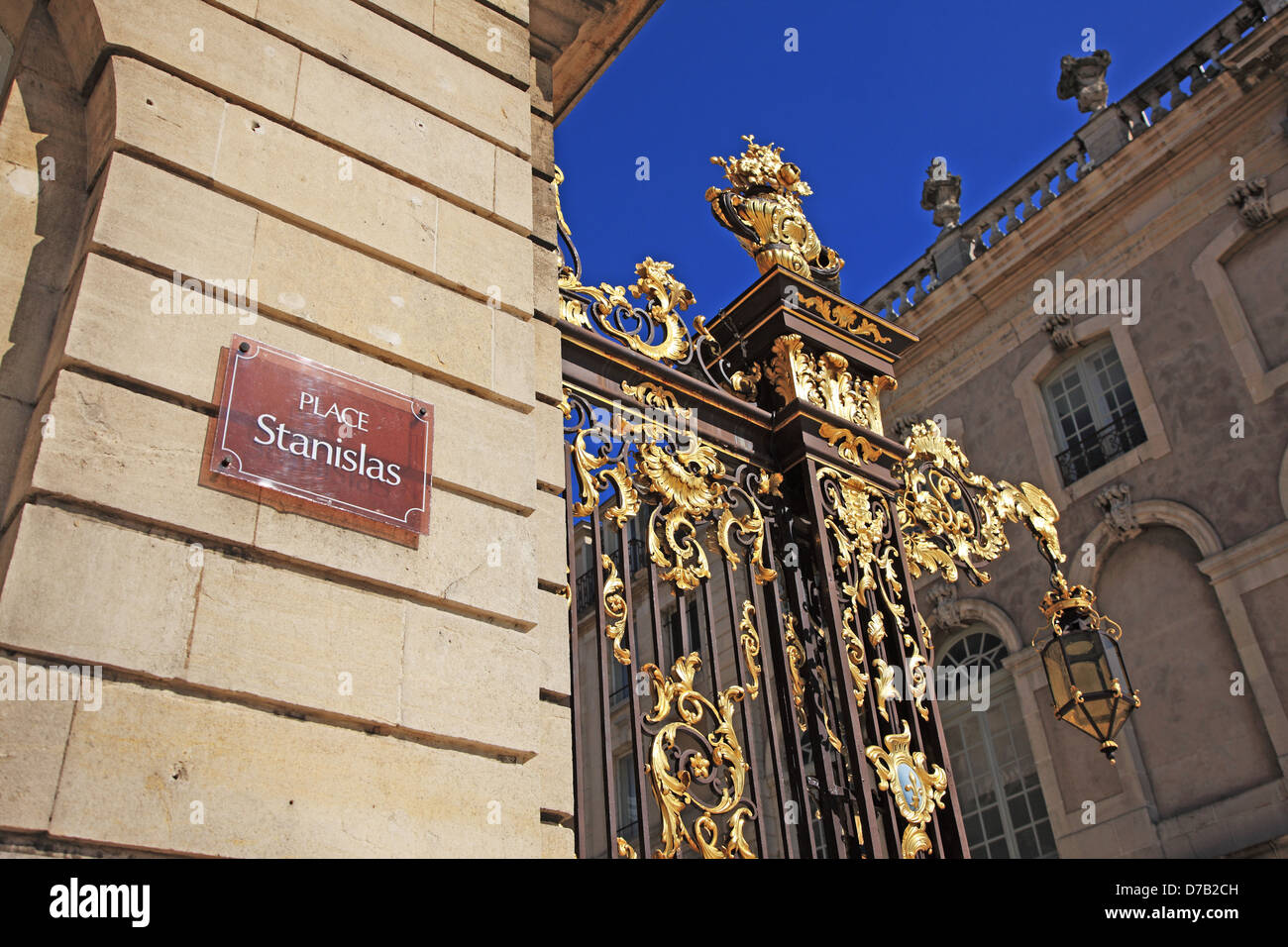 France, Meurthe-et-Moselle, Lorraine Region, Nancy, Place Stanislas ...