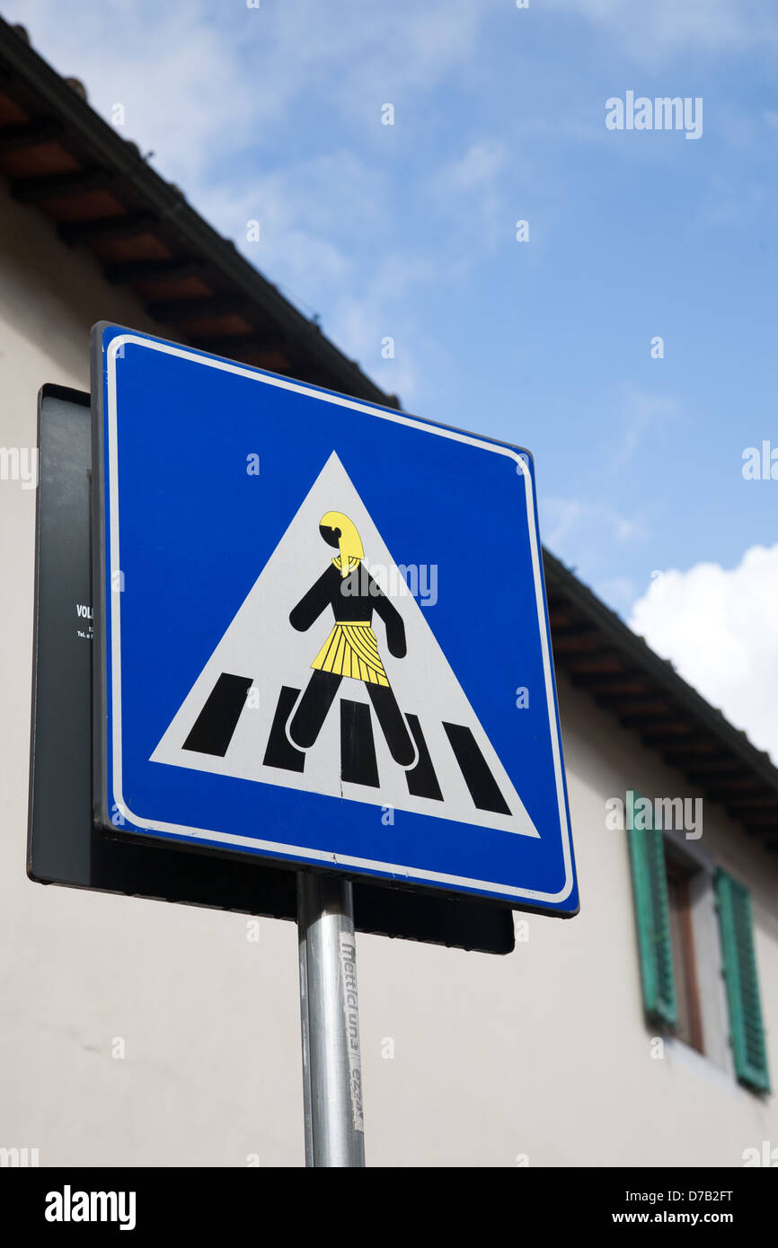 Pedestrian crossing florence italy hi-res stock photography and images ...