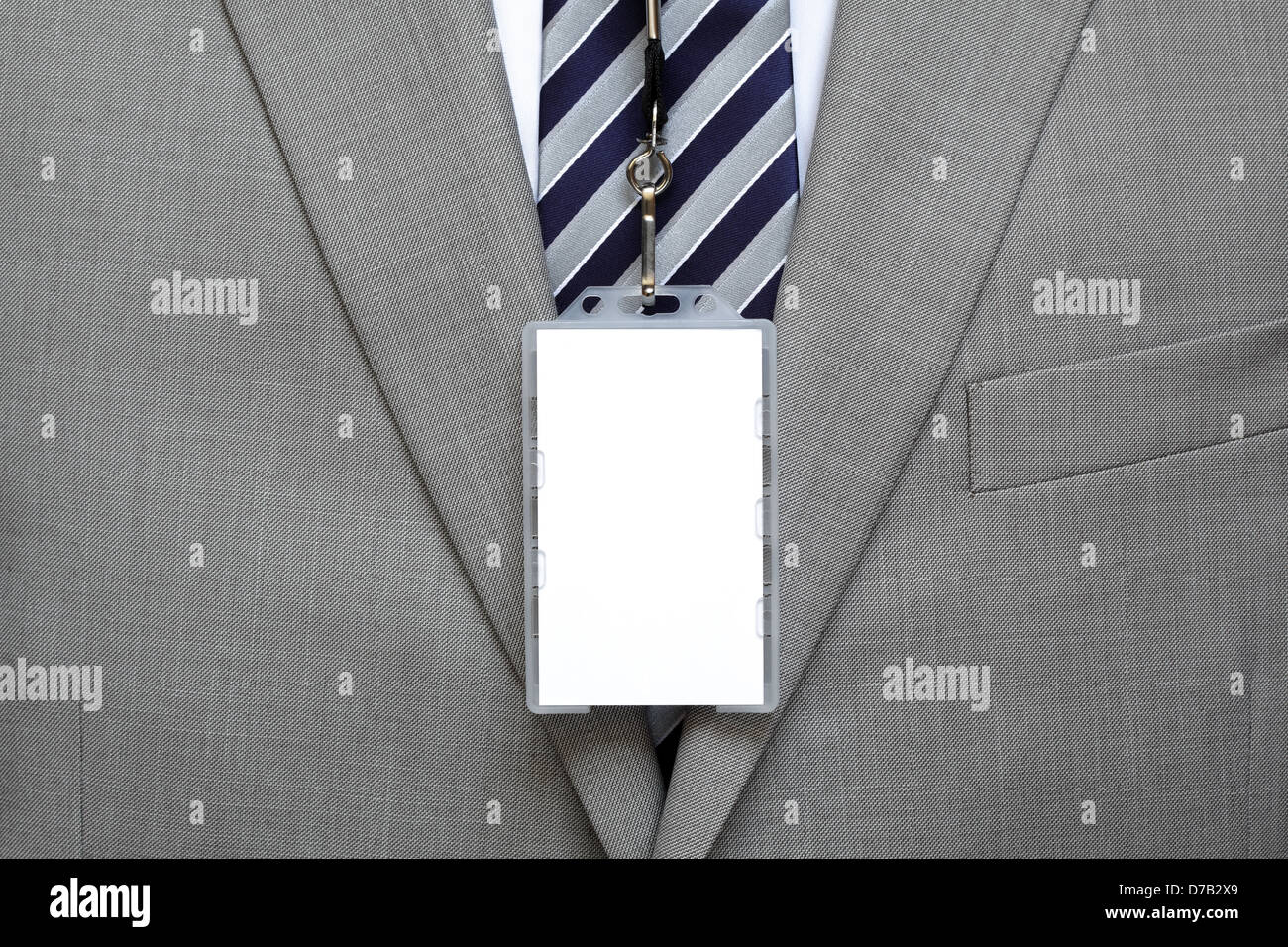 Id badge suit hi-res stock photography and images - Alamy