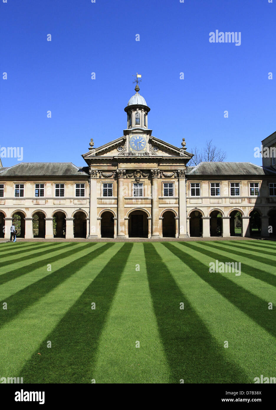 Emmanuel College Grounds Stock Photo - Alamy