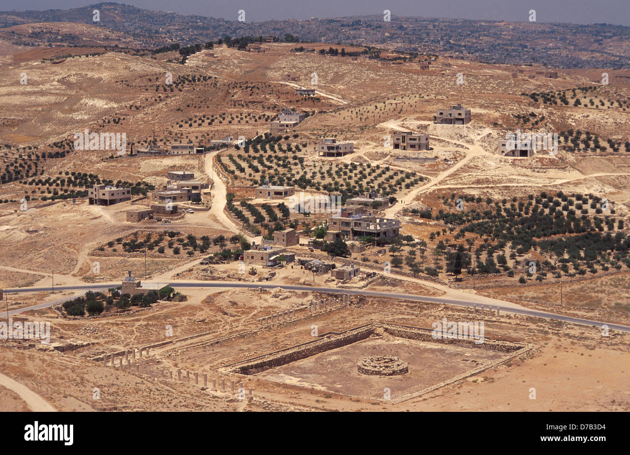 View of Judea as seen from Herodium (Herodion) fortress Stock Photo - Alamy