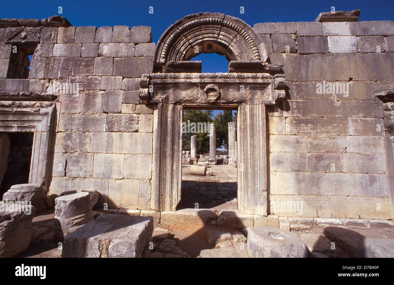 Bar'am synagogue hi-res stock photography and images - Alamy
