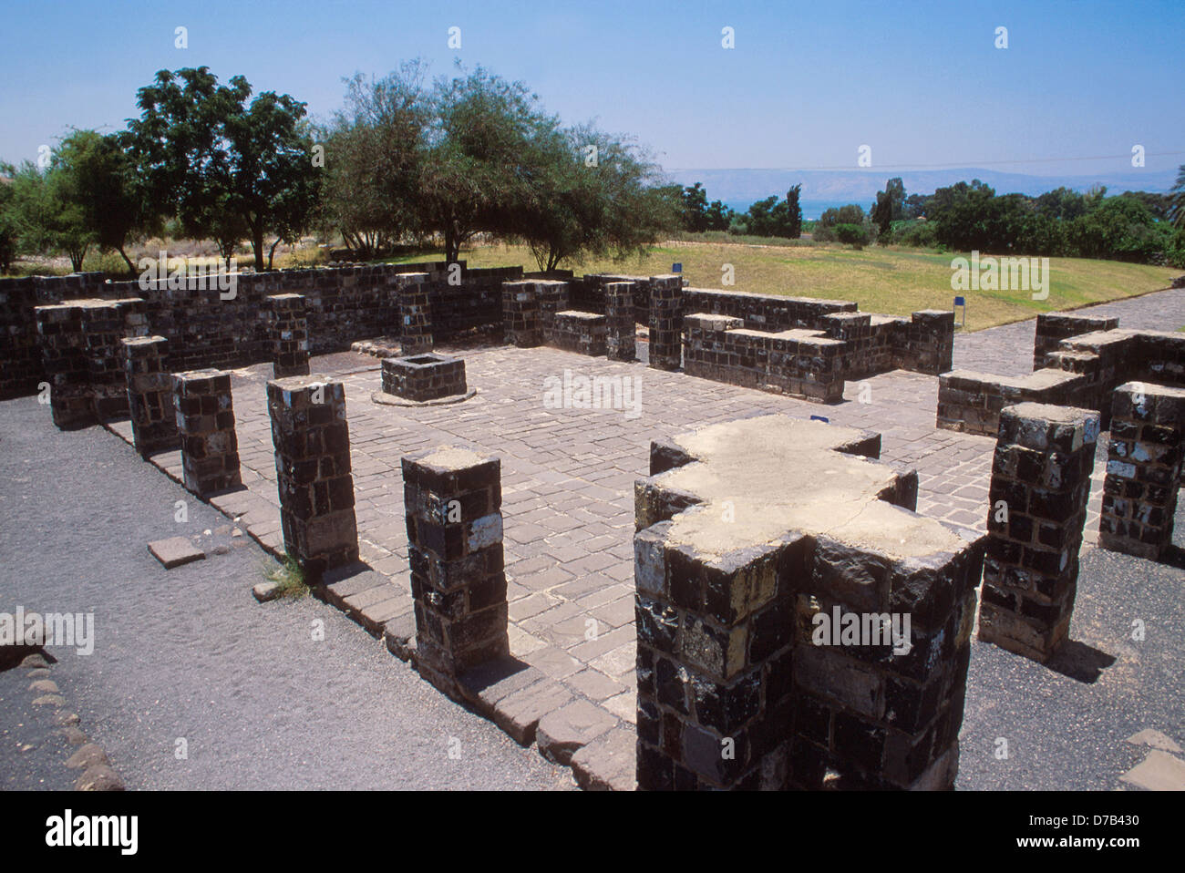 Archaeological Site Of Kursi Stock Photo - Alamy