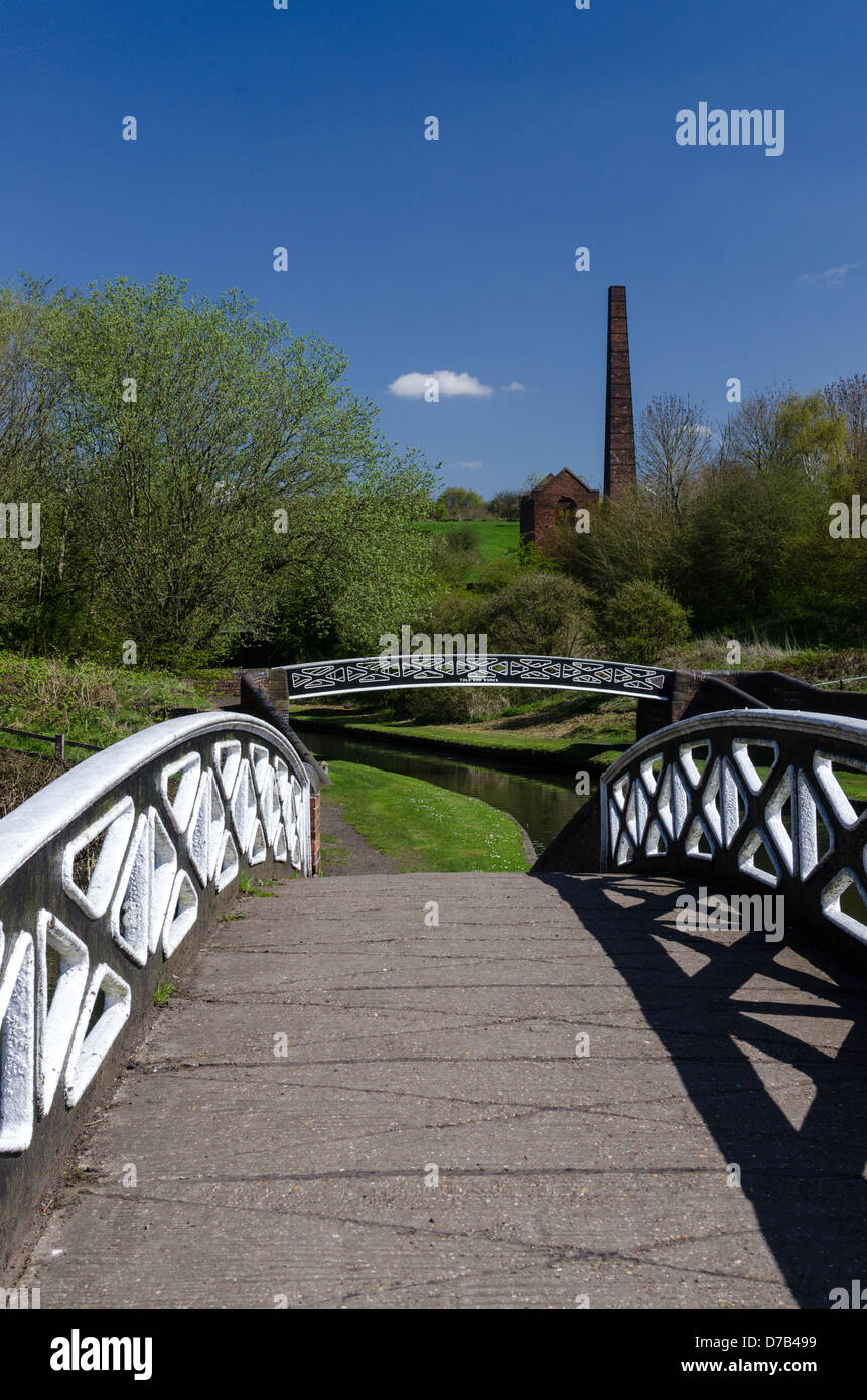 Windmill End Junction where the Dudley No 2 Canal meets the Netherton ...