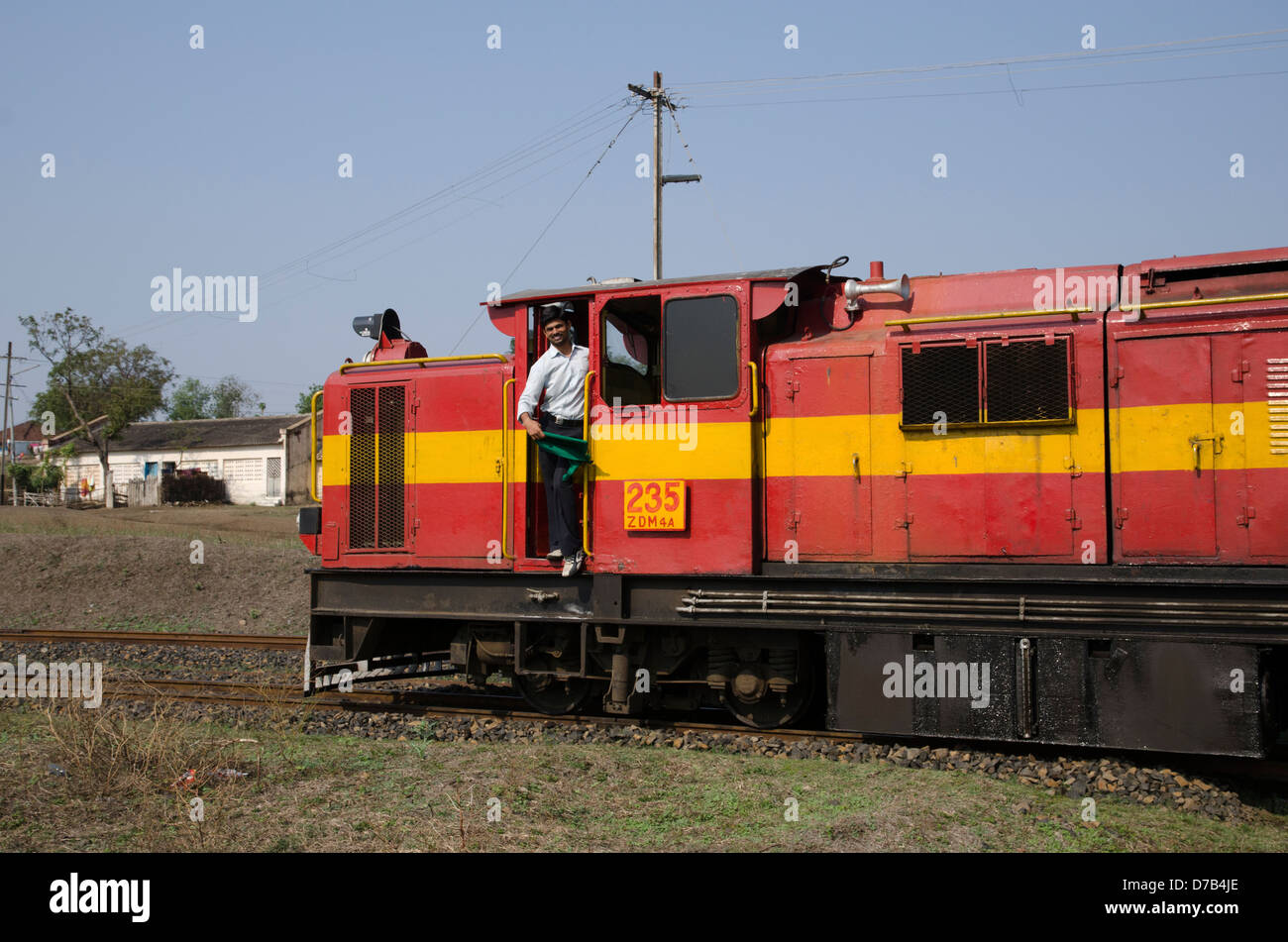 diesel hydraulic locomotive,class ZDM4A,235,passenger train,indian ...