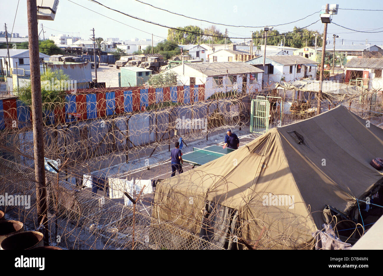 Israeli military prison in Gaza (1984 Stock Photo - Alamy