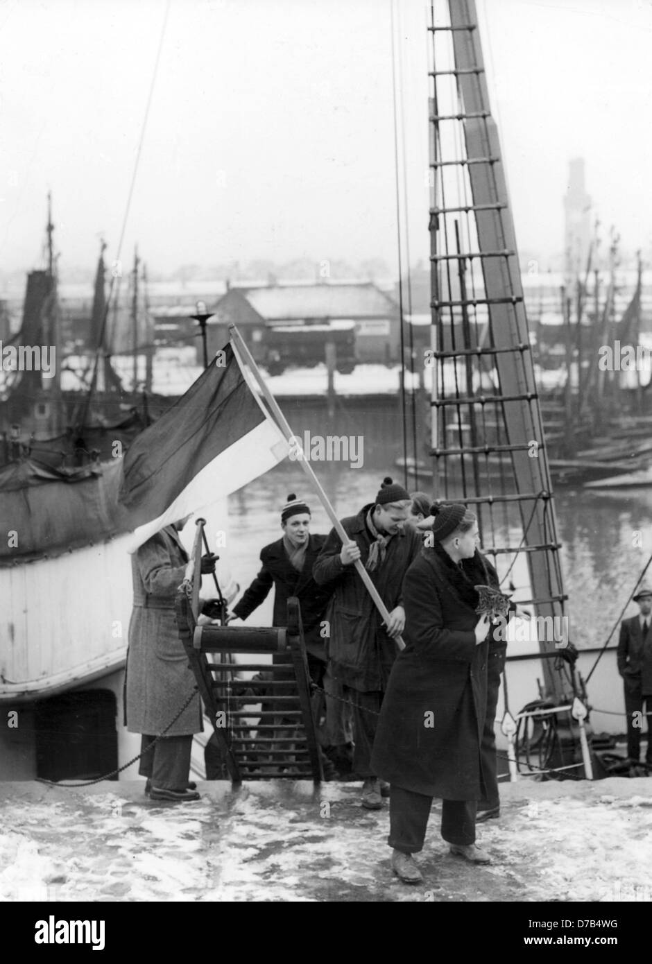 Morning red Black and White Stock Photos & Images - Alamy