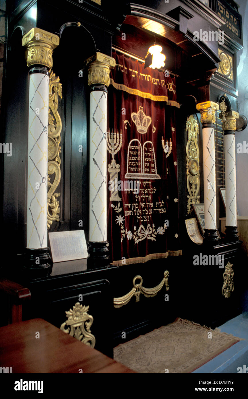 Abuhav Synagogue in safed, galilee Stock Photo - Alamy