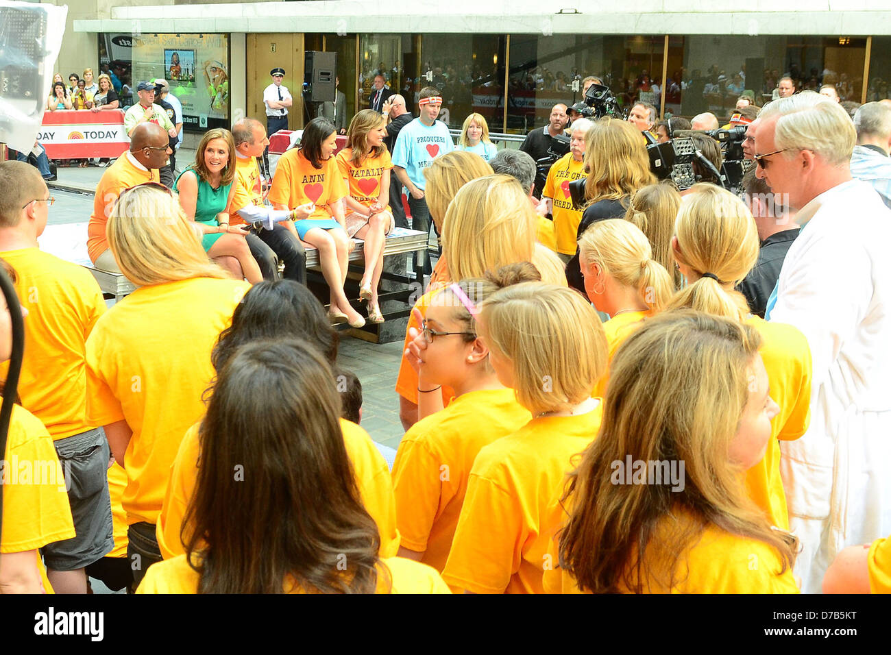 Al Roker Meredith Vieira Ann Curry Matt Lauer And Natalie Morales
