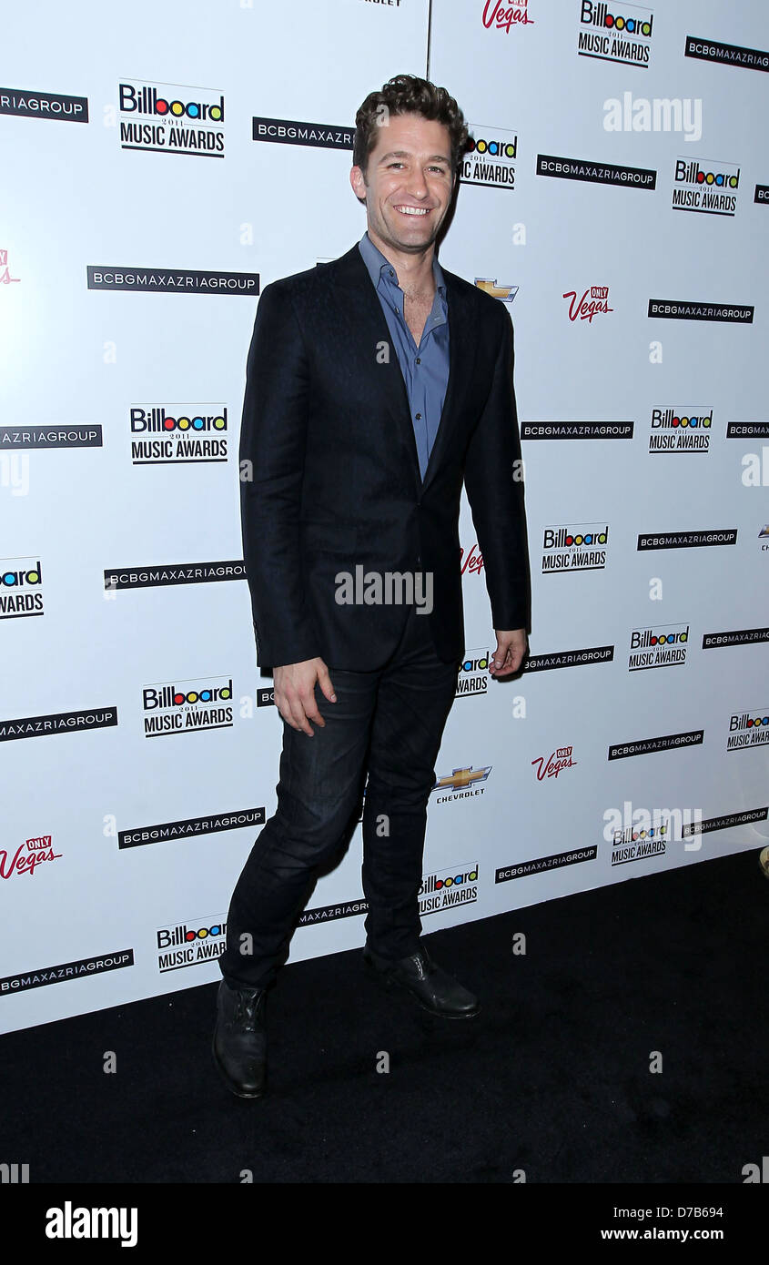 Matthew Morrison 2011 Billboard Music Awards official post- party ...