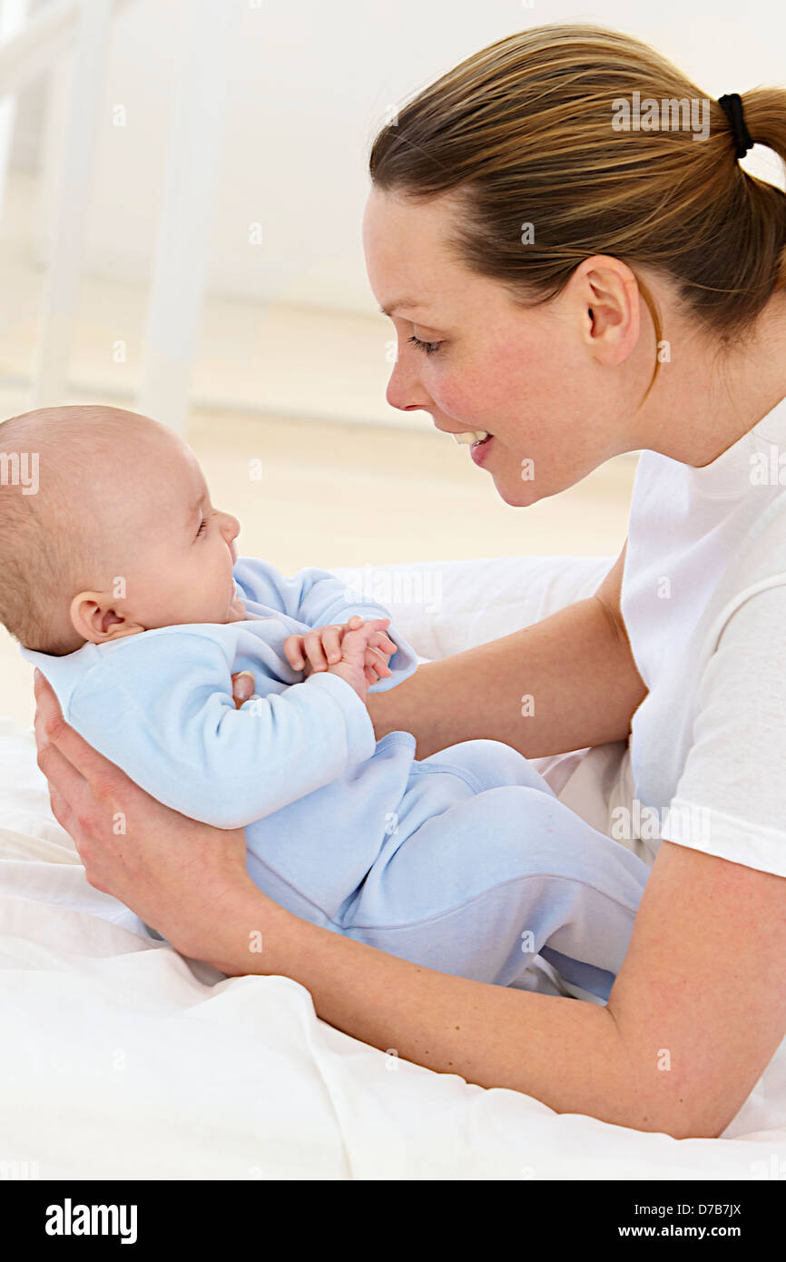 MOTHER & INFANT Stock Photo - Alamy