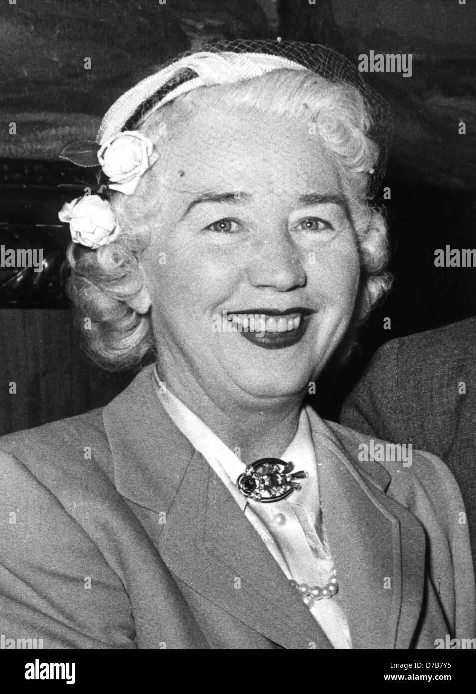 German singer Erna Sack in 1955. She was well known as coloratura with ...