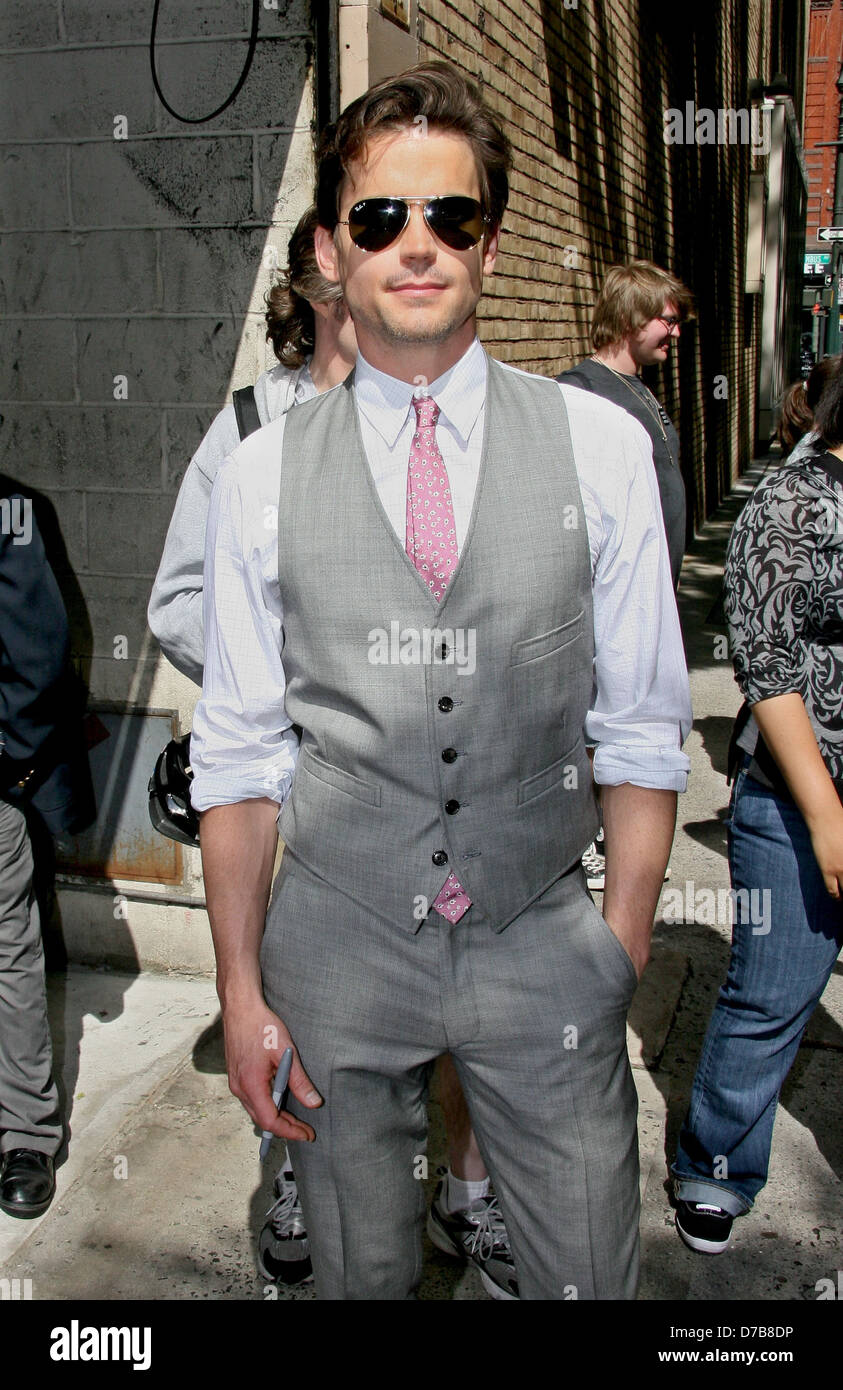 Matt Bomer leaving ABC studios after appearing on the 'Live with Regis ...