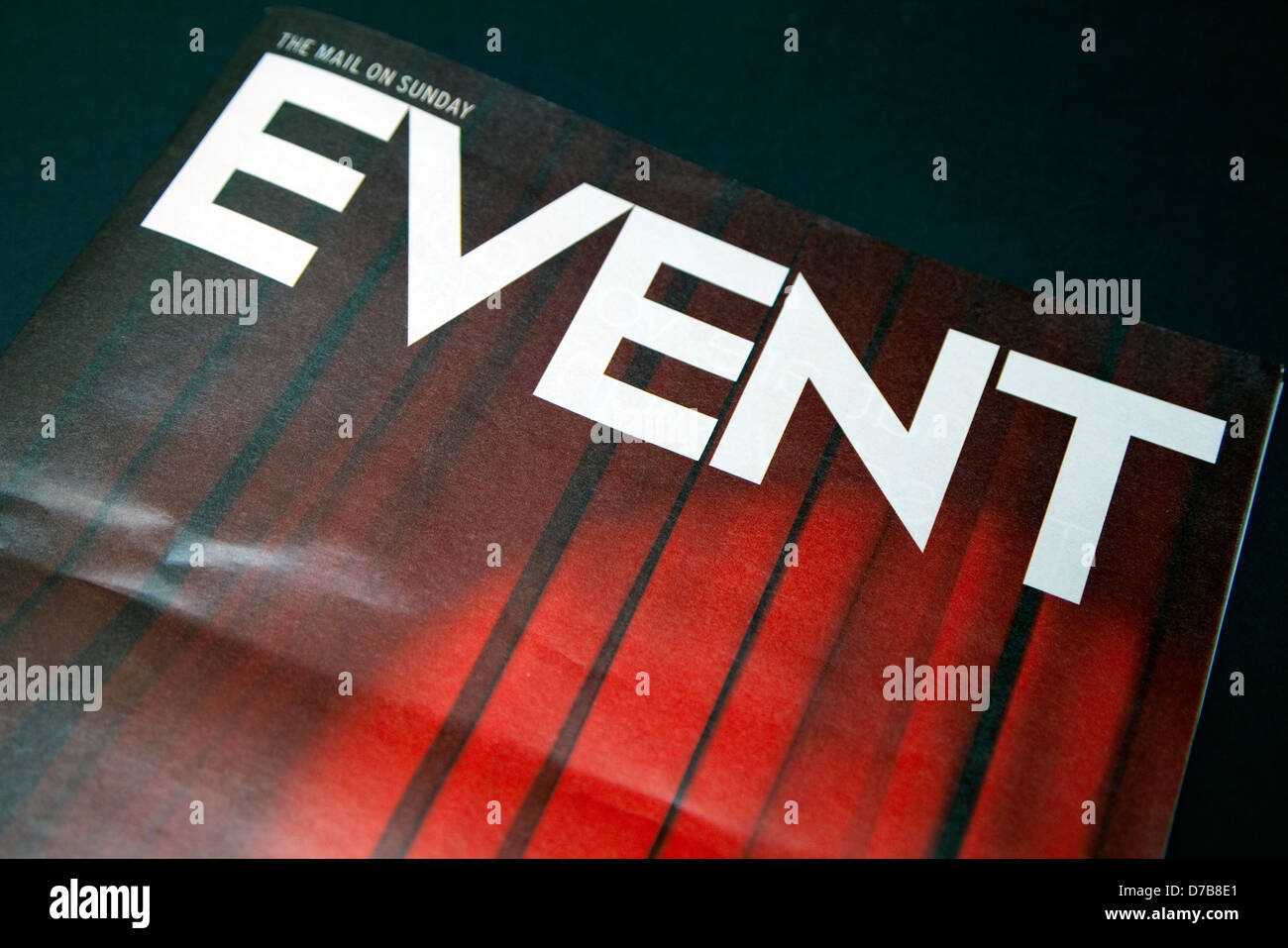 Event magazine (Mail on Sunday), London Stock Photo - Alamy