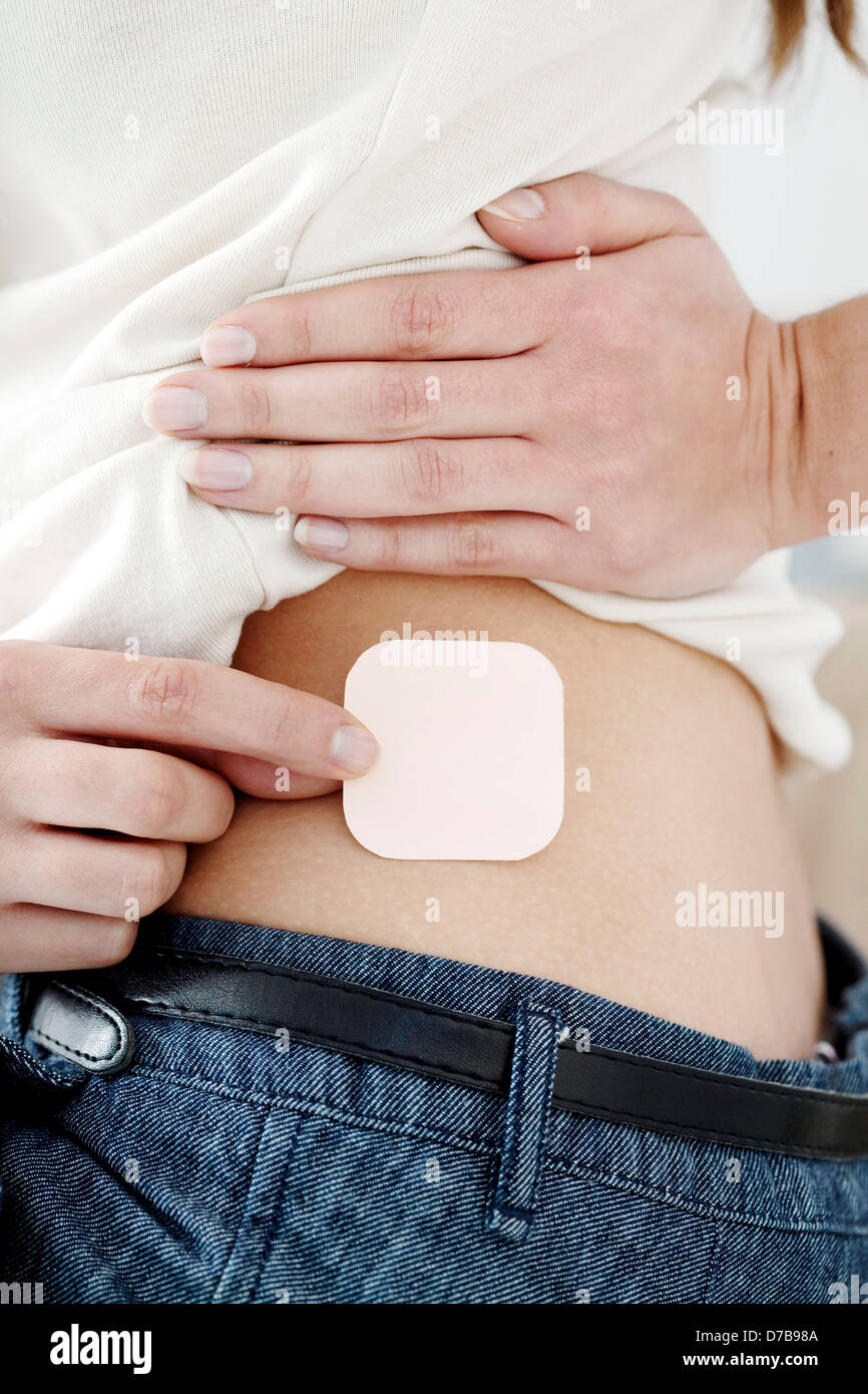 CONTRACEPTION, PATCH Stock Photo - Alamy CONTRACEPTION, PATCH Stock Photo - Alamy
