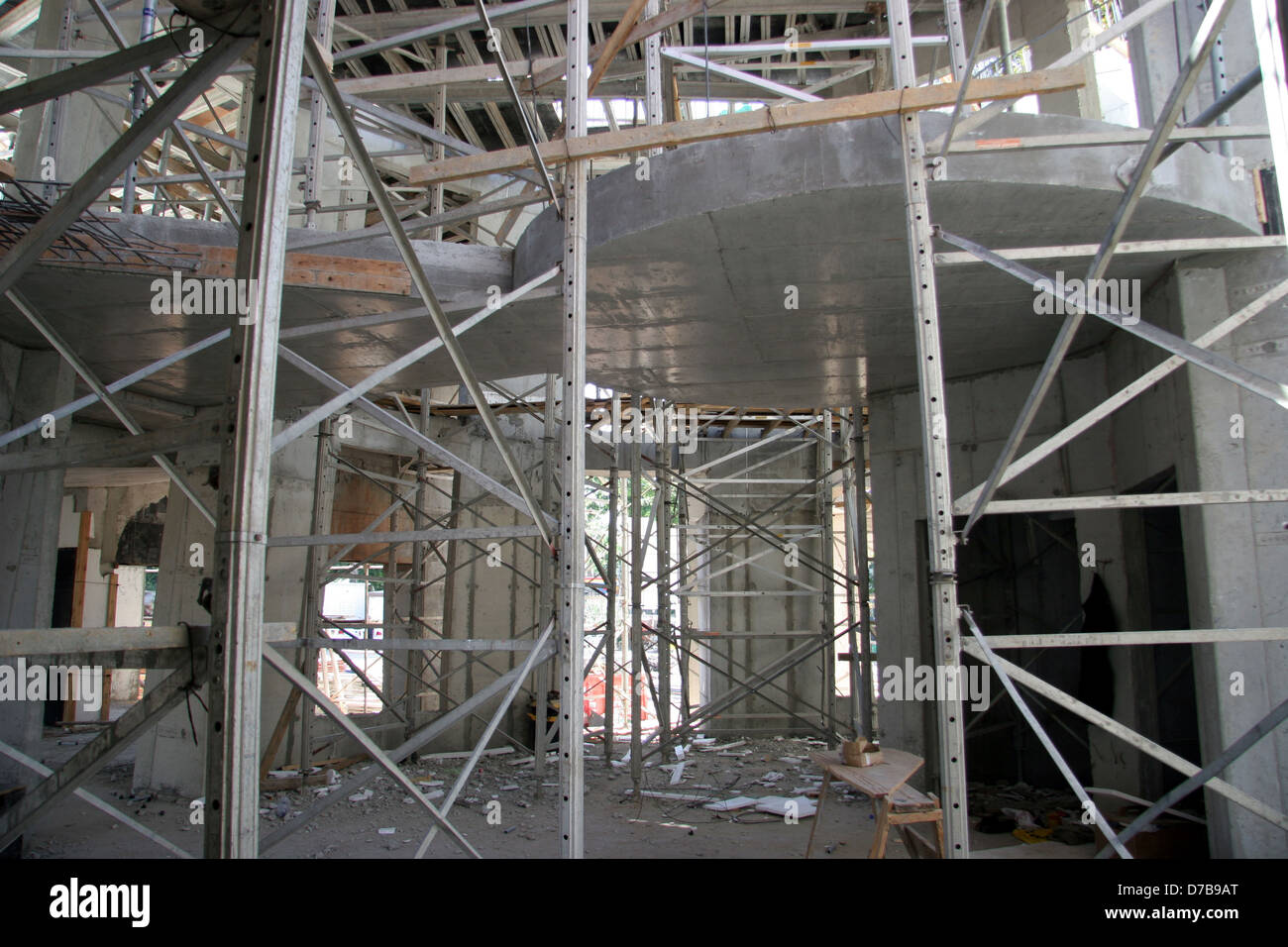 constructions of new building in tel aviv (2005 Stock Photo - Alamy