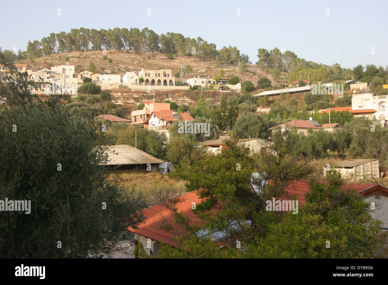 eshtaol, jerusalem hills Stock Photo - Alamy