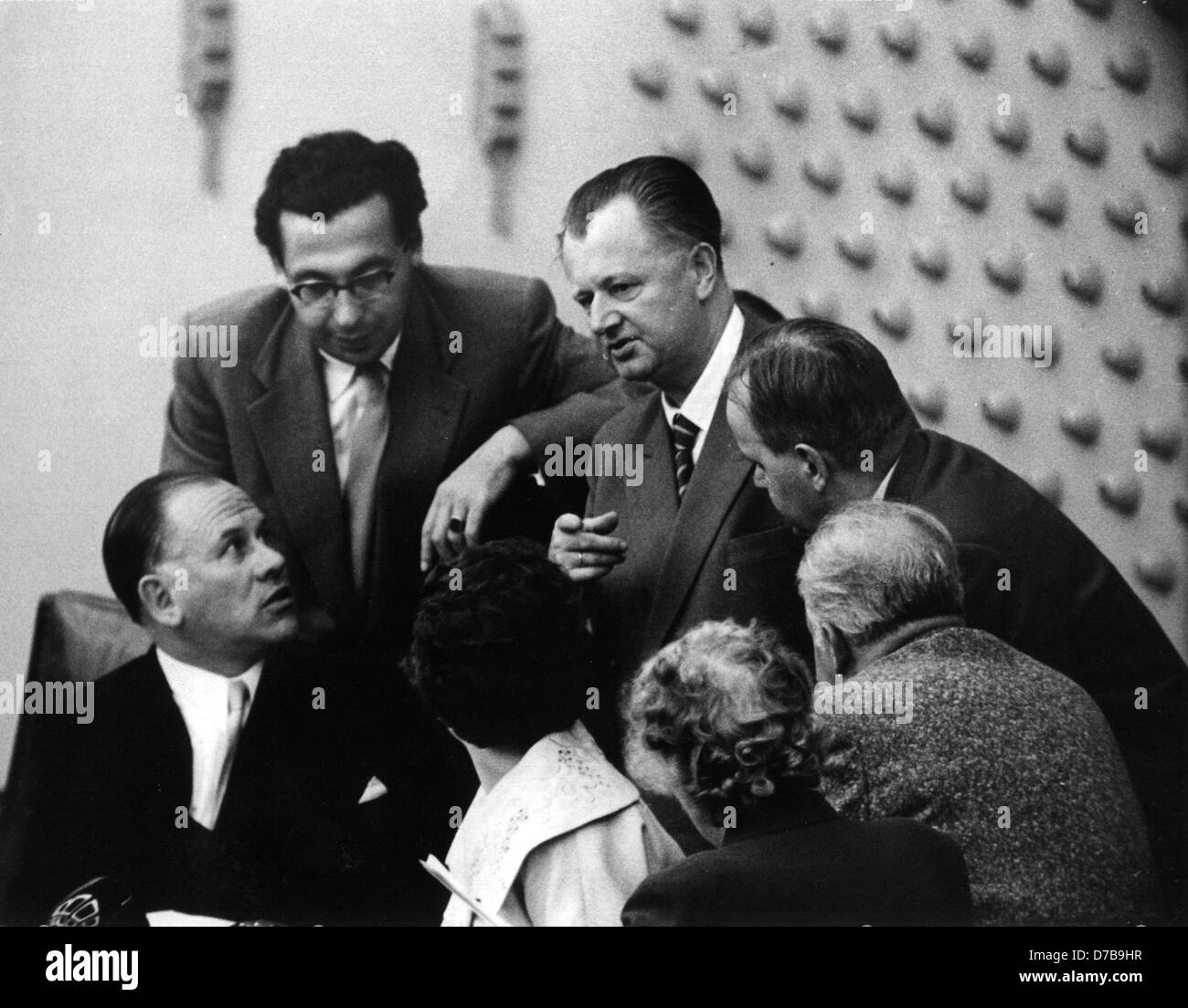 Dr eugen gerstenmaier Black and White Stock Photos & Images - Alamy