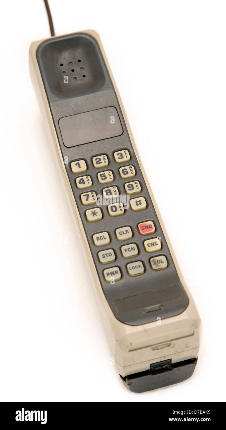 1980s mobile phone hi-res stock photography and images - Alamy