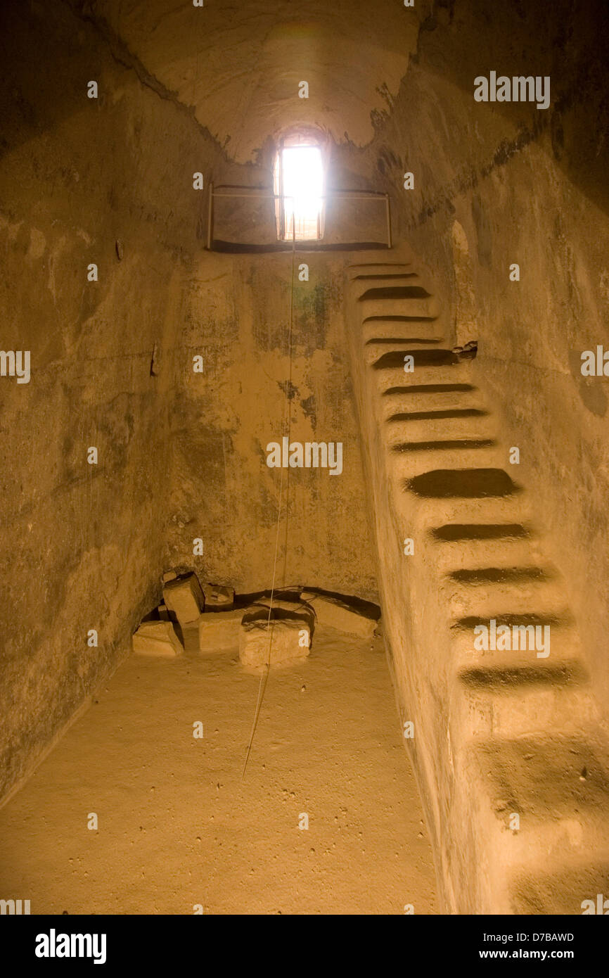 The central water pit (Man-Made well) in Herodium Stock Photo - Alamy