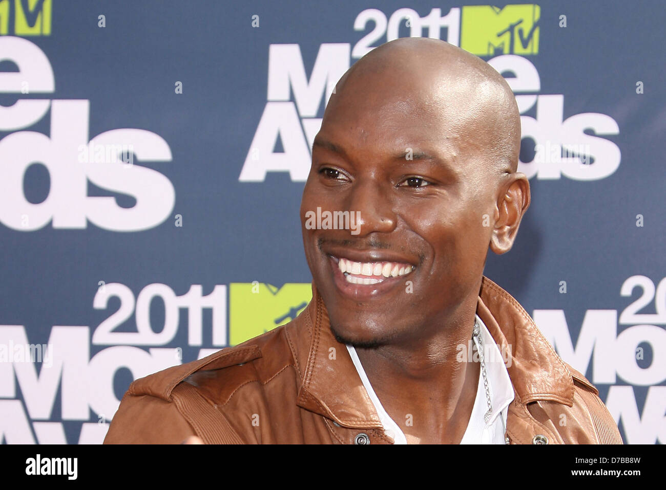 Tyrese 2011 MTV Movie Awards - Arrival held at the Gibson Amphitheatre ...