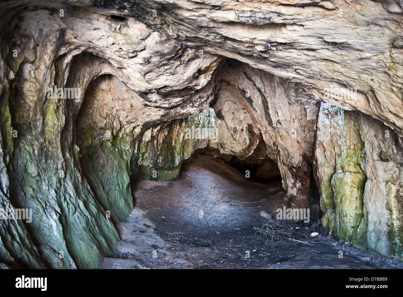 inside the one one of the Moravsky kras caves Stock Photo - Alamy