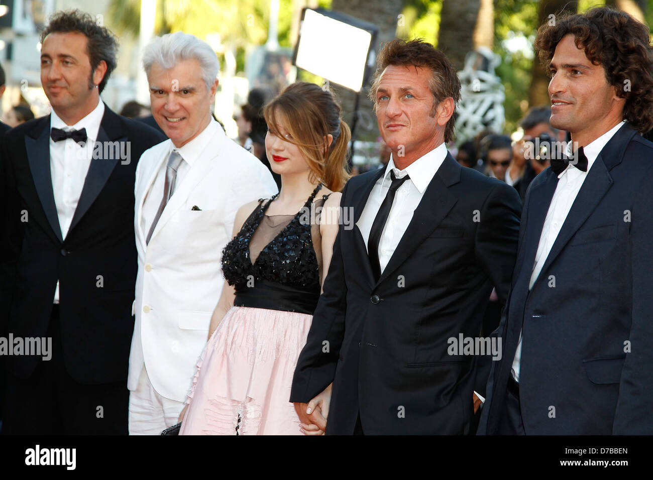 Paolo Sorrentino, David Byrne, Sean Penn, Eve Hewson, and Liron Levo ...
