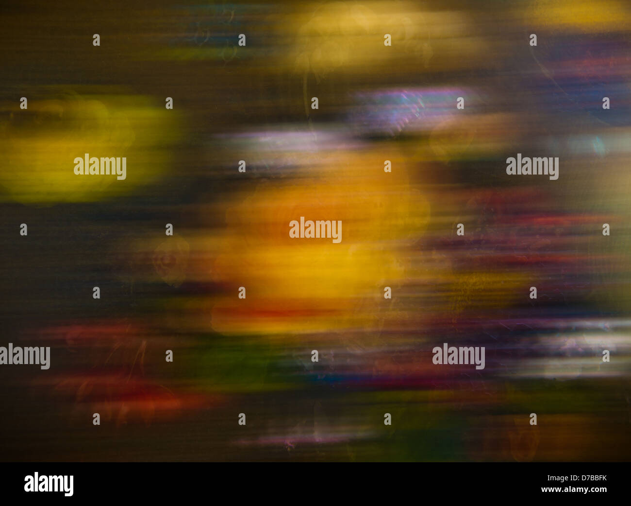 Abstract vivid background, floral blurry forms and dreamlike imagery ...