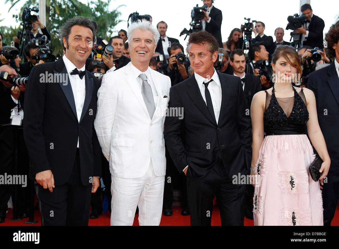 Paolo Sorrentino, David Byrne, Sean Penn, Eve Hewson, and Liron Levo ...