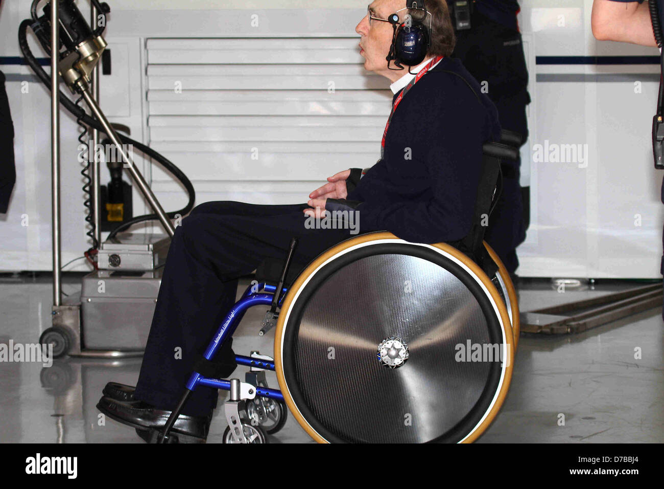 Frank Williams at the 2011 Formula 1 Grand Prix at the Circuit de ...