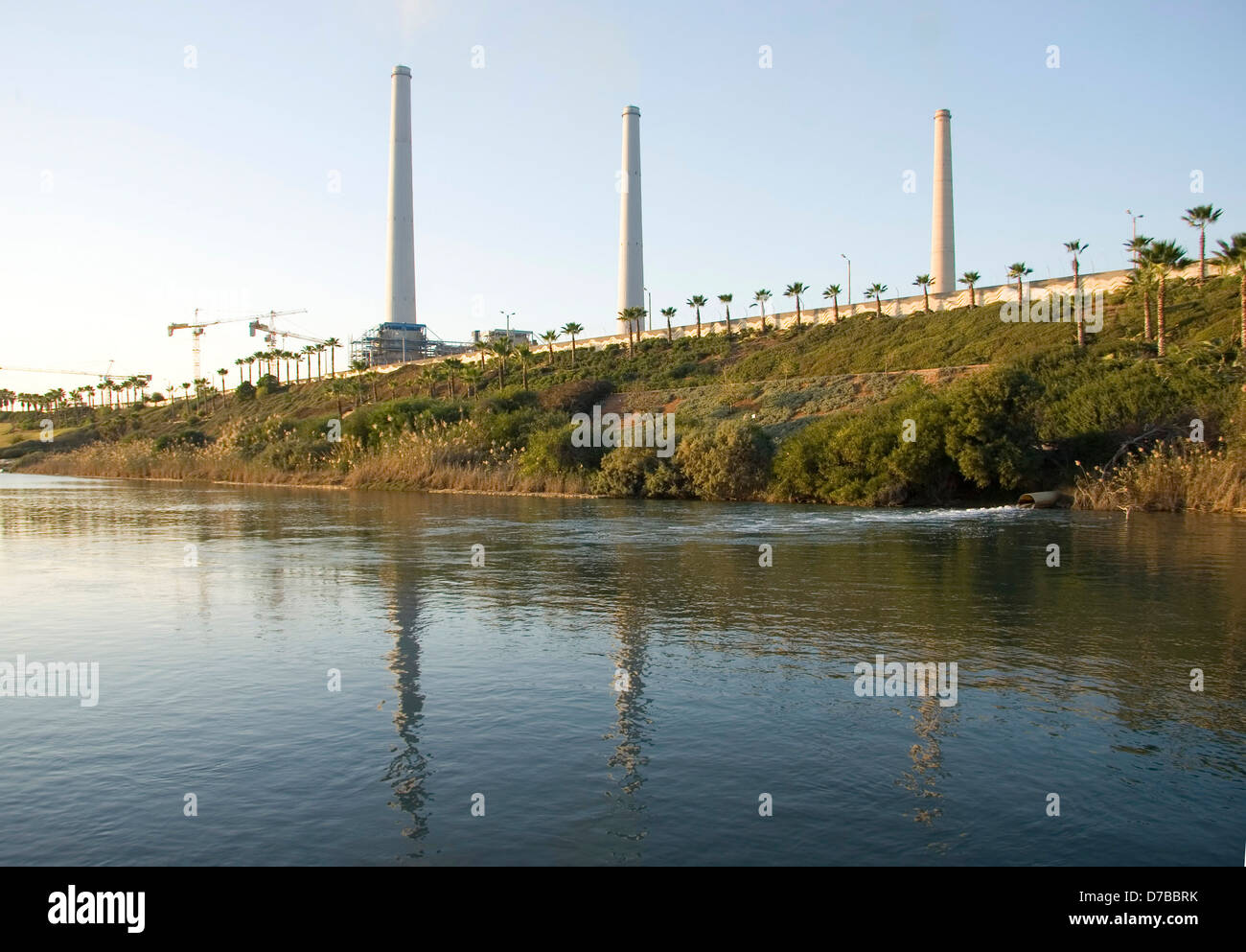 Orot Rabin (Power station) in Hadera Stock Photo - Alamy