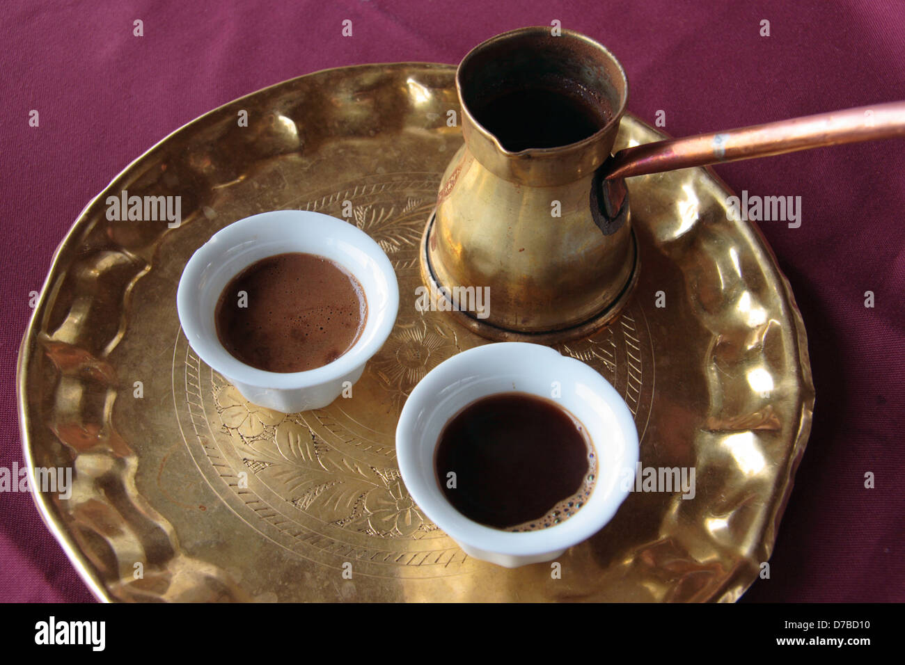 middle eastern coffee Stock Photo - Alamy