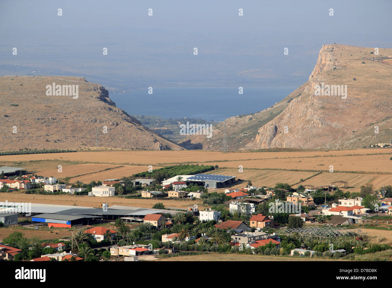 Moshav (Village) Arbel in the Lower Galilee Stock Photo - Alamy