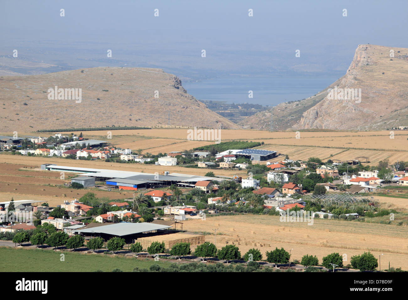 Moshav (Village) Arbel in the Lower Galilee Stock Photo - Alamy