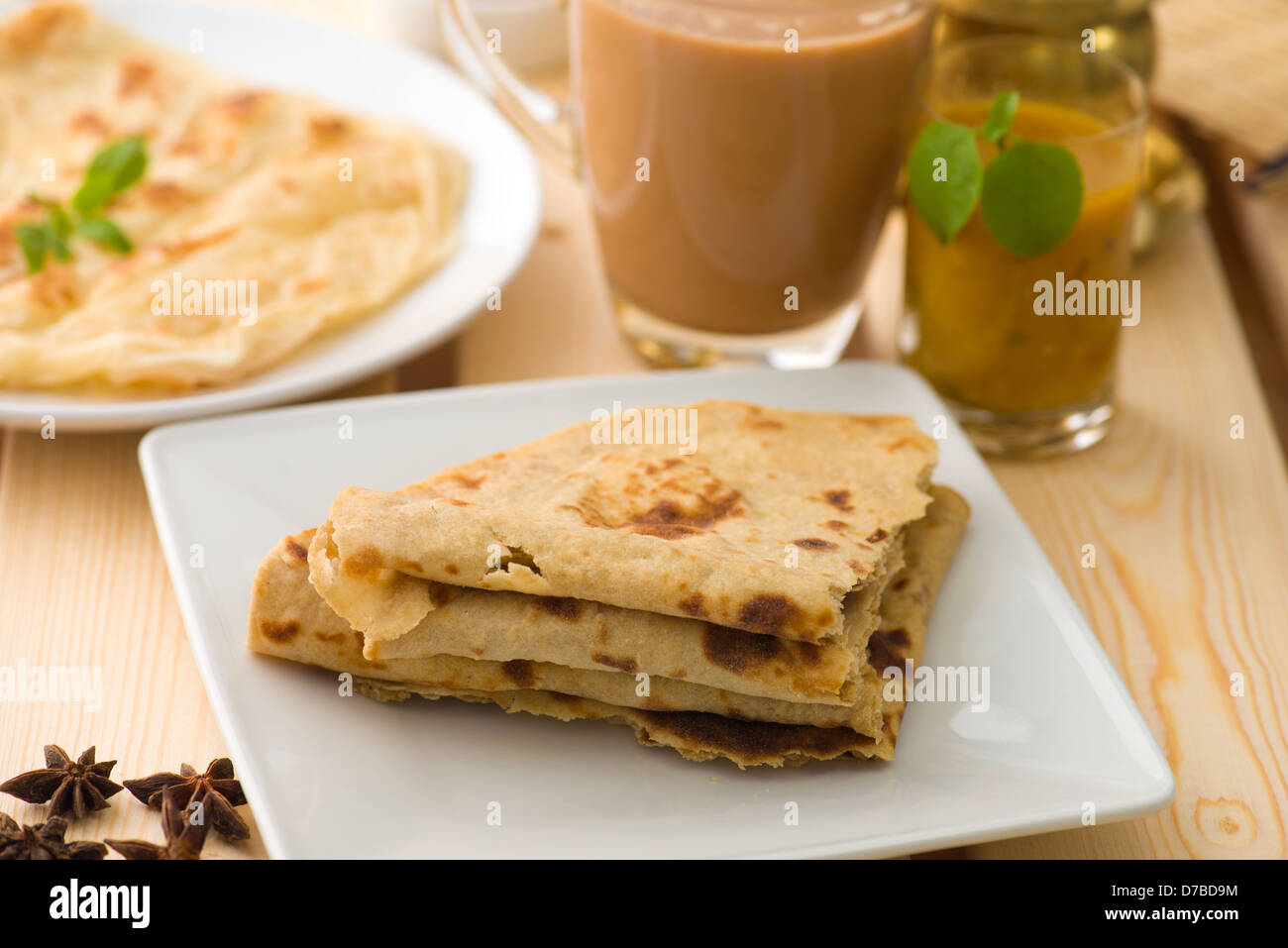 Chapati plate hi-res stock photography and images - Alamy