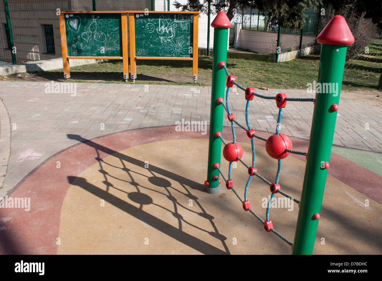 Colorful children playground Stock Photo - Alamy