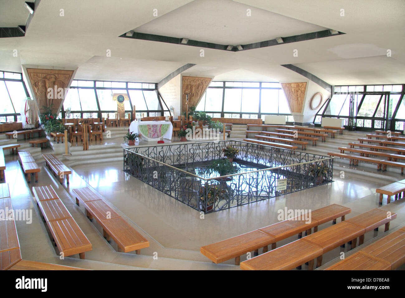 Saint peter capernaum church house hi-res stock photography and images ...